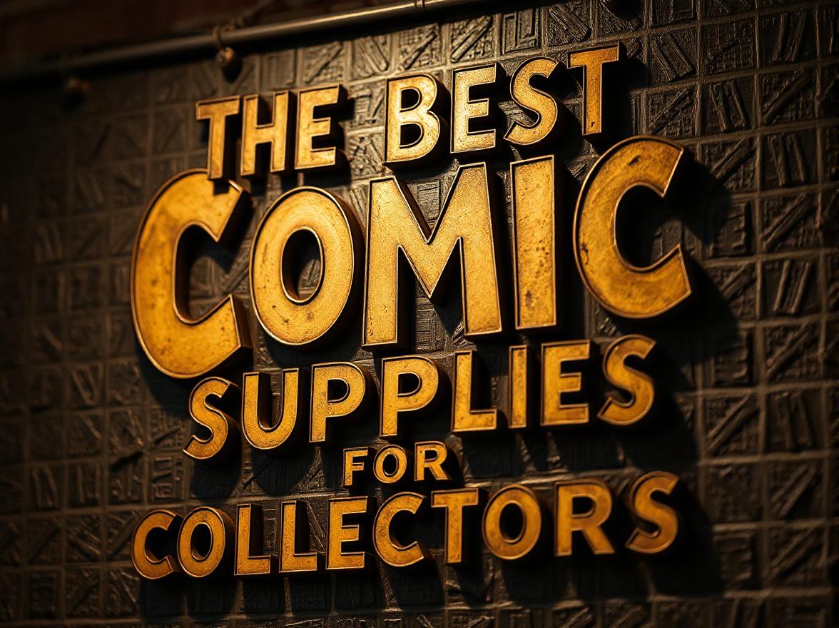 The Best Comic Supplies for Collectors — Captive Audience Comics