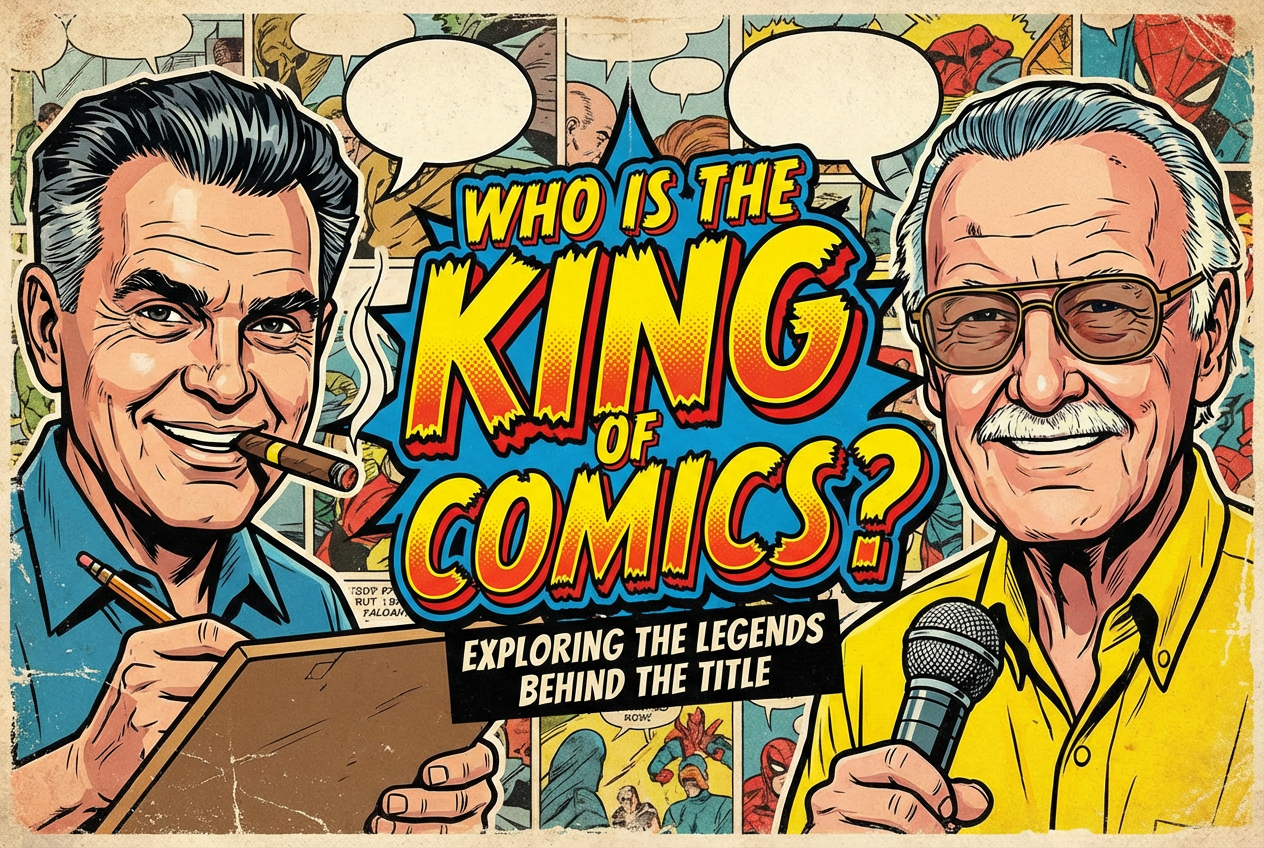 Who Is the King of Comics? Exploring the Legends Behind the Title ...