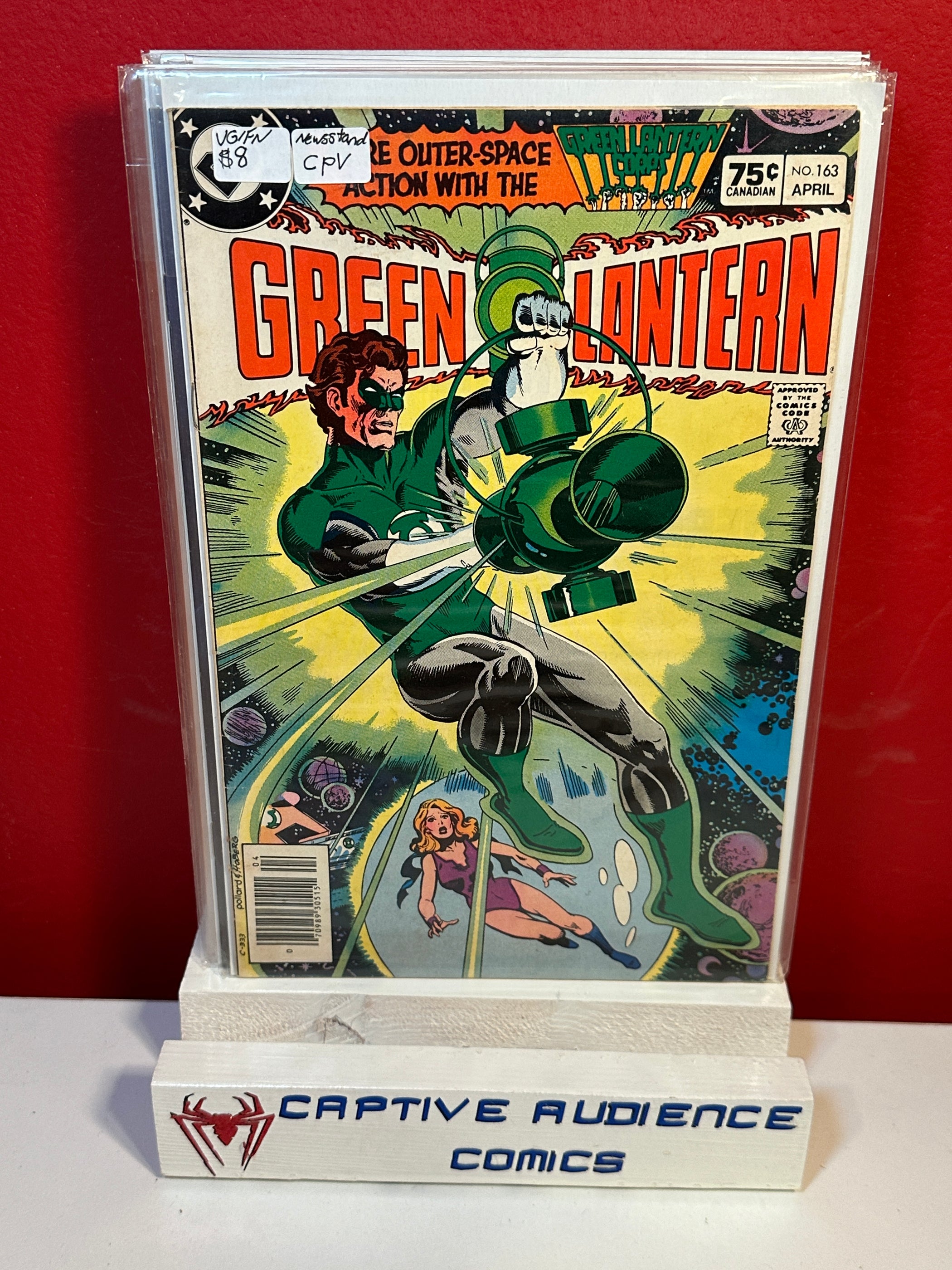 Green Lantern, Vol. 2 #163 - Newsstand Edition CPV - VG/FN — Captive ...