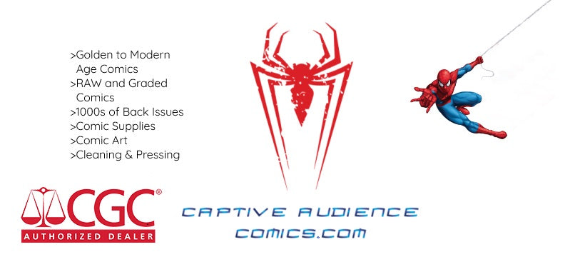 Bulk and Graded Comics Available at Captive Audience Comics