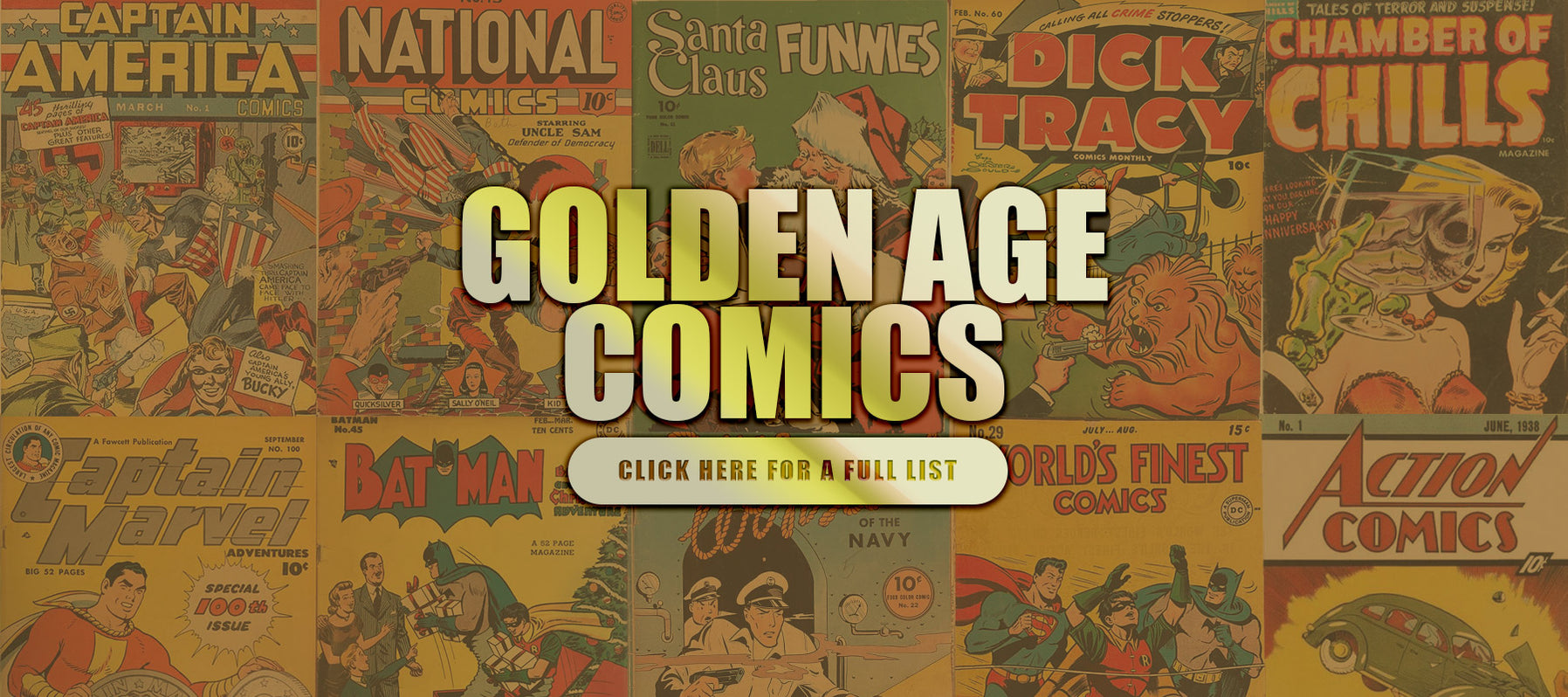 Captive Audience Comics: Your Source for Golden to Modern Age Comics