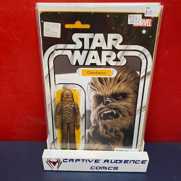 Star Wars, Vol. 2 #4 - Action Figure Variant - NM — Captive Audience Comics
