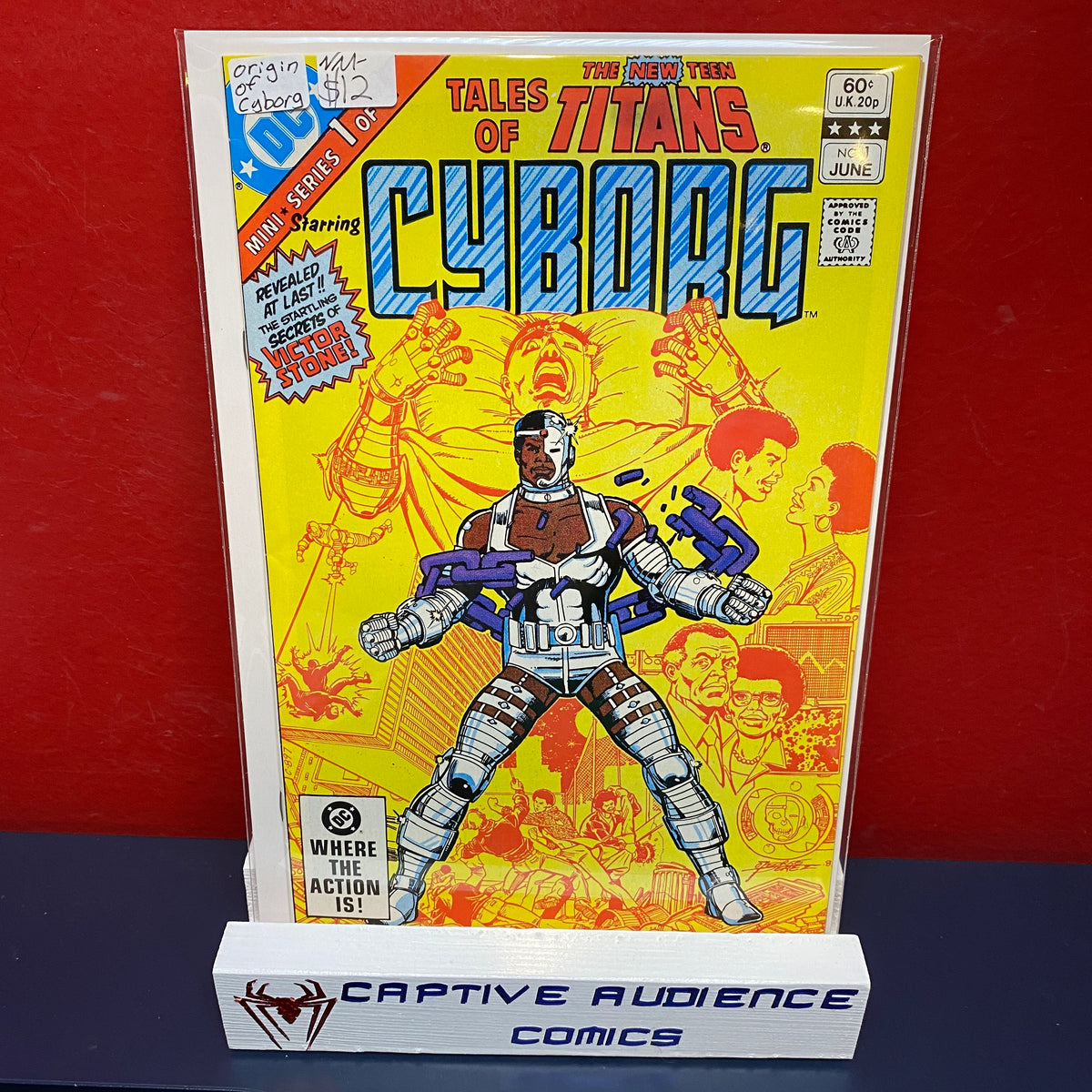 Tales of the New Teen Titans #1 - Origin of Cyborg - NM- — Captive ...