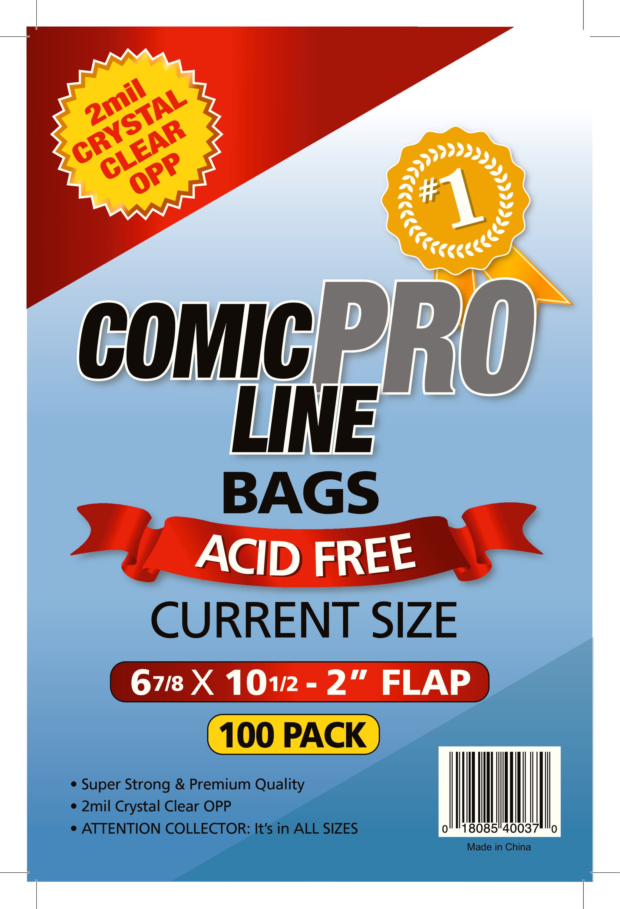Comic Book Bags — Captive Audience Comics