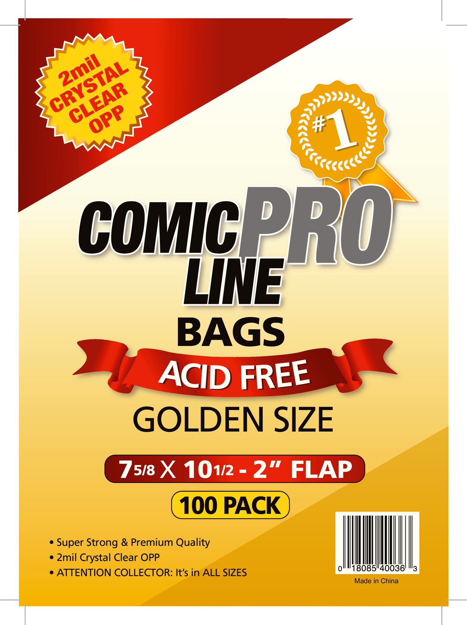 Comic Book Bags — Captive Audience Comics